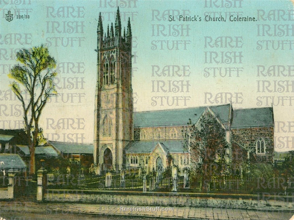 St Patrick's Church, Coleraine, Derry, Ireland, Rare Photo Derry, Old ...