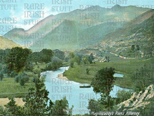 Macgillycuddys Reeks, Killarney, Kerry, Ireland, Rare Photo Kerry, Old ...
