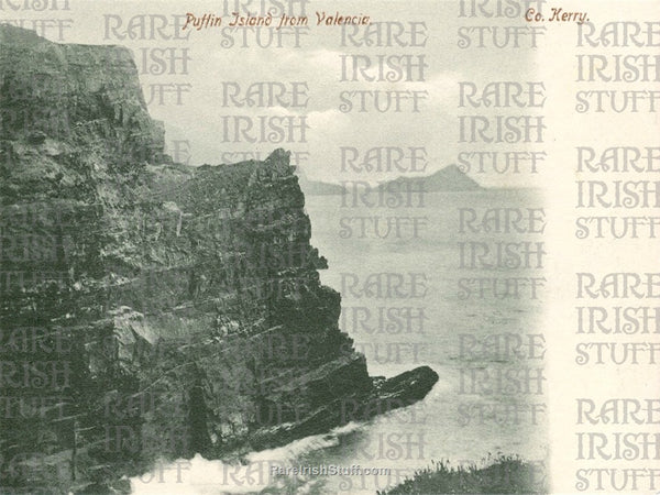 Puffin Island from Valentia (Valencia), Kerry, Ireland, Rare Photo ...