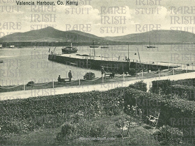 Valentia (Valencia) Island Harbour, Kerry, Ireland, Rare Photo Kerry ...