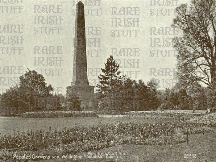 Wellington Monument, Phoenix Park, Dublin, Ireland, Rare Photo Dublin ...