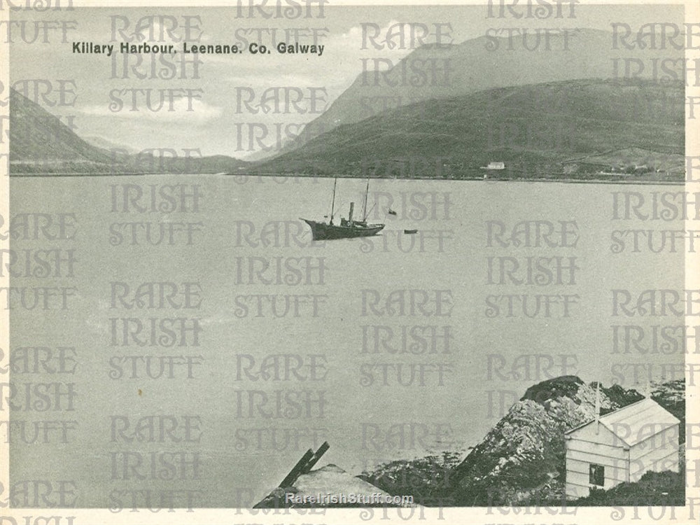 Killary Bay, Leenane, Connemara, Galway, Ireland, Old Photo, Old Image ...