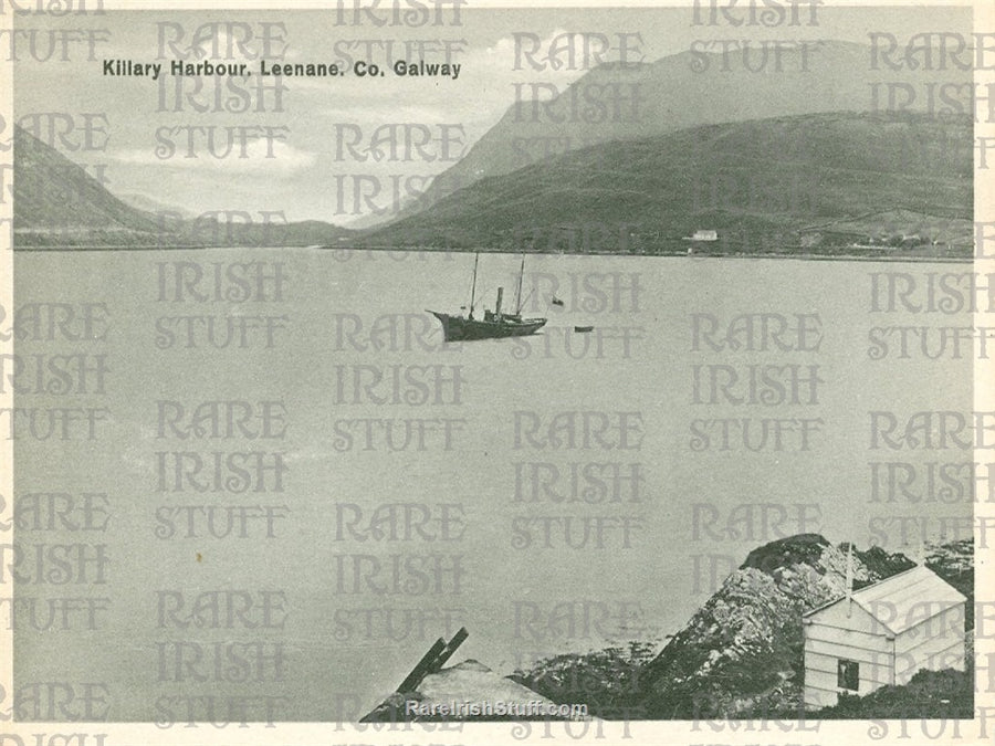 Killary Bay, Leenane, Connemara, Galway, Ireland, Old Photo, Old Image ...