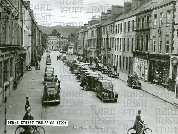 Denny Street, Tralee, Kerry, Ireland, Rare Photo Kerry, Old Photo, Old ...