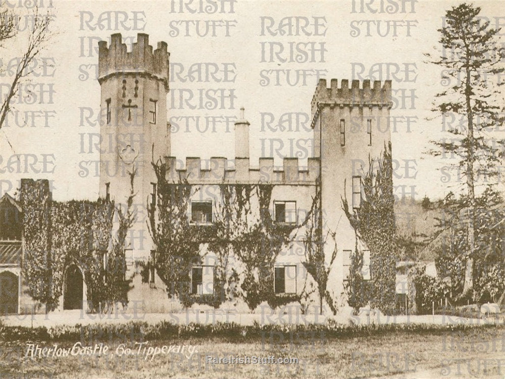 Aherlow Castle, Tipperary, Ireland, Old Photo, Old Image, Old Picture,