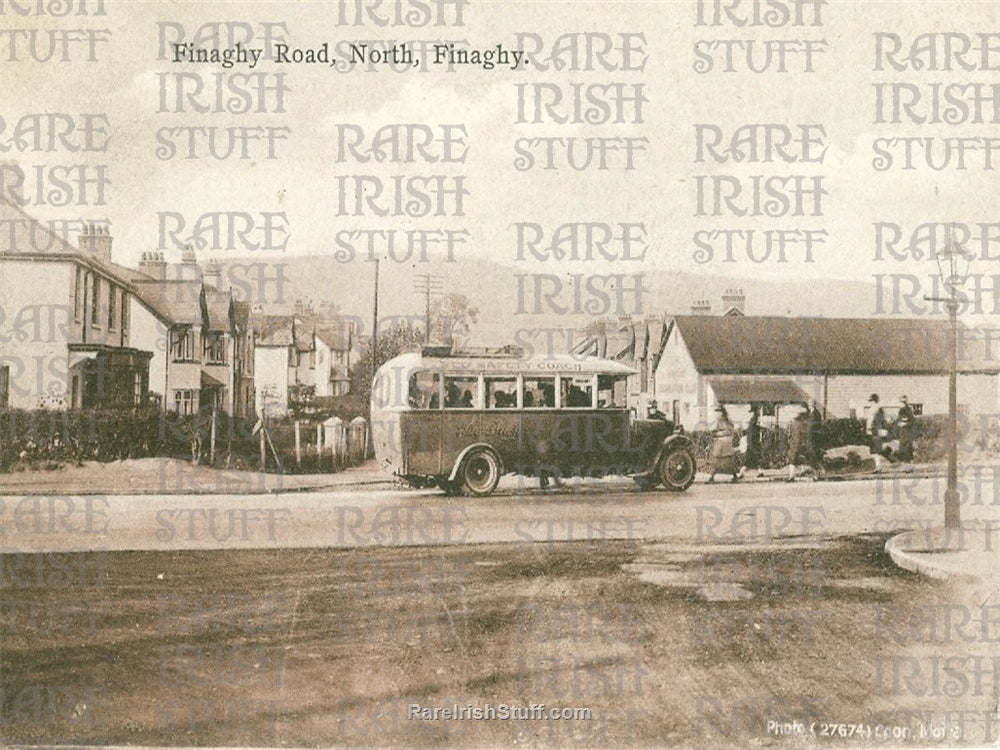 Finaghy, Belfast, Antrim, Ireland, Old Photo, Old Image, Old Picture ...