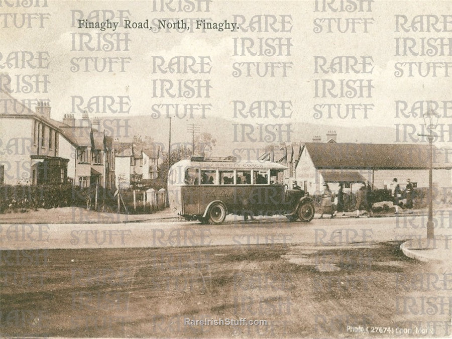 Finaghy, Belfast, Antrim, Ireland, Old Photo, Old Image, Old Picture ...