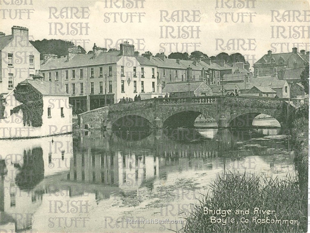 Bridge & River Boyle, Boyle, Co. Roscommon, Ireland c.1905