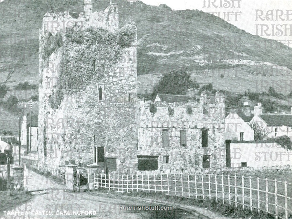 Carlingford Castle, Co. Louth, Ireland, Old Photo, Old Image, Old Picture