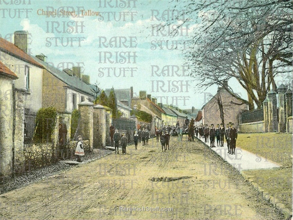 Chapel Street, Tallow, Wateeford, Ireland, Rare Photo Waterford, Old ...