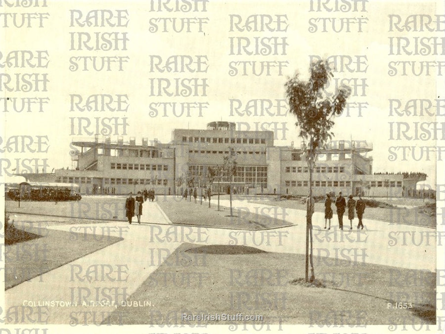 Collinstown Airport, Dublin, Ireland, Old Photo, Old Image, Old Picture ...
