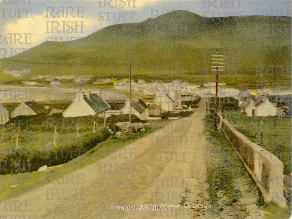 Dooagh Village, Achill Island, Mayo, Ireland, Old Photo, Old Image, Old ...
