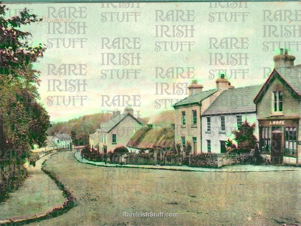 Dromahair, Leitrim, Ireland, Old Photo, Old Image, Old Picture,