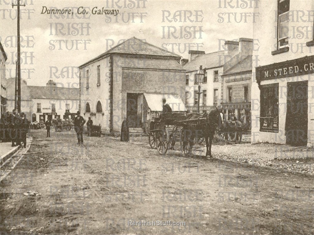 Dunmore, Galway, Ireland, Old Photo, Old Image, Old Picture, Rare