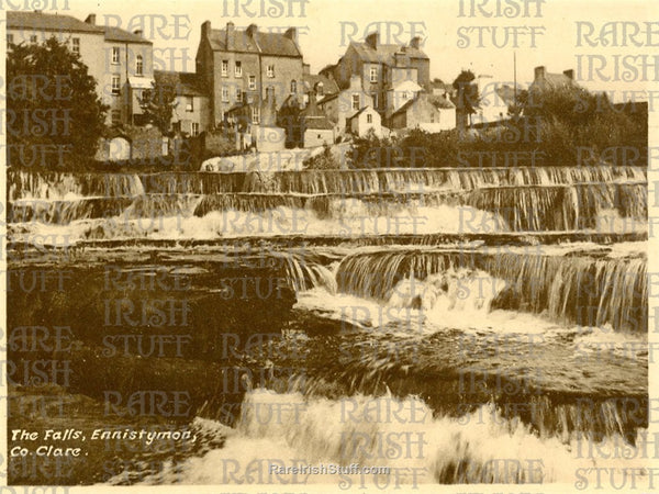 Ennistymon Falls, Co. Clare, Ireland, Rare Photo Clare, Ireland, Old ...