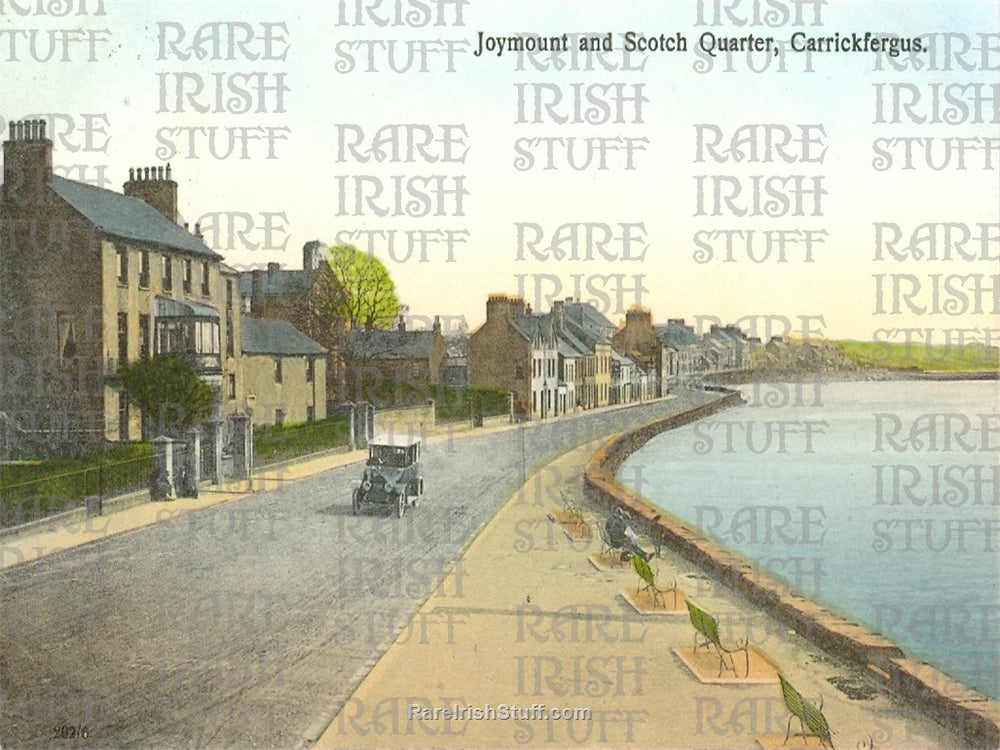 Joymount & Scottish Quarter, Carrickfergus, Antrim, Ireland,Rare Photo ...