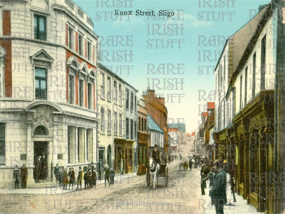 Knox St, Sligo Town, Co. Sligo, Ireland, Old Photo, Old Image, Old Picture