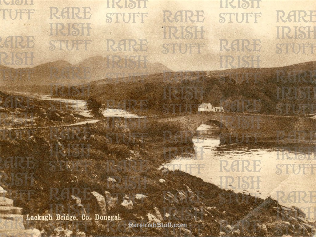 Lackagh Bridge, Creeslough, Co. Donegal, Ireland 1907
