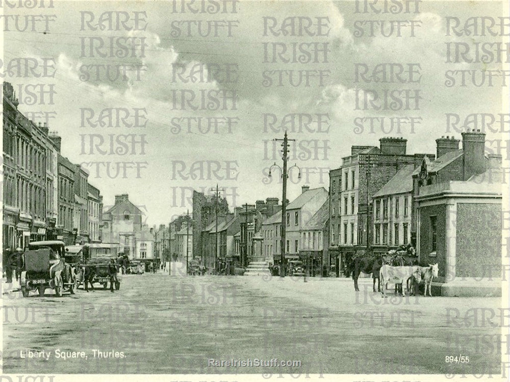 Liberty Square, Thurles, Tipperary, Ireland, Rare Photo Tipperary, Old ...