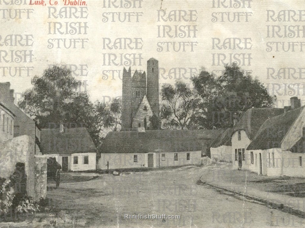 Lusk, Co Dublin, Ireland, Old Photo, Old Image, Old Picture