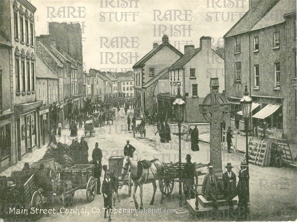 Main Street, Cashel, Tipperary, Ireland, Rare Photo Tipperary, Old ...