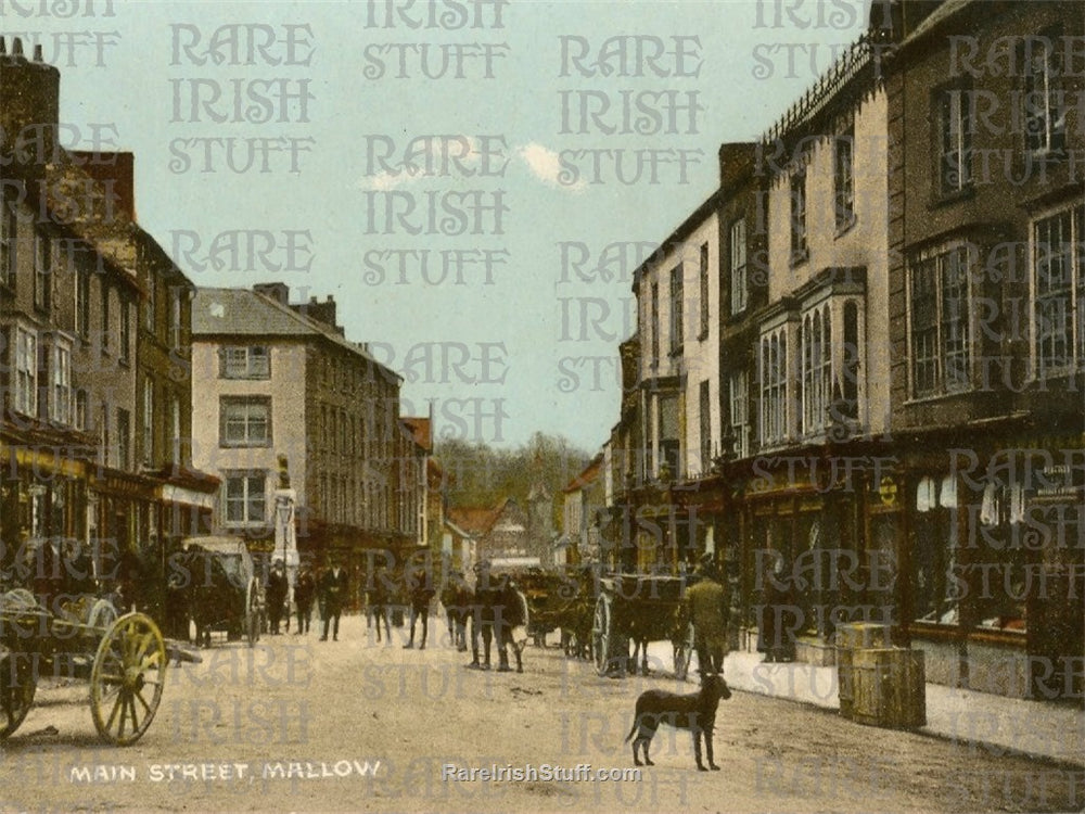 Main Street, Mallow, Cork, Ireland, Rare Photo Cork, Old Photo, Old ...