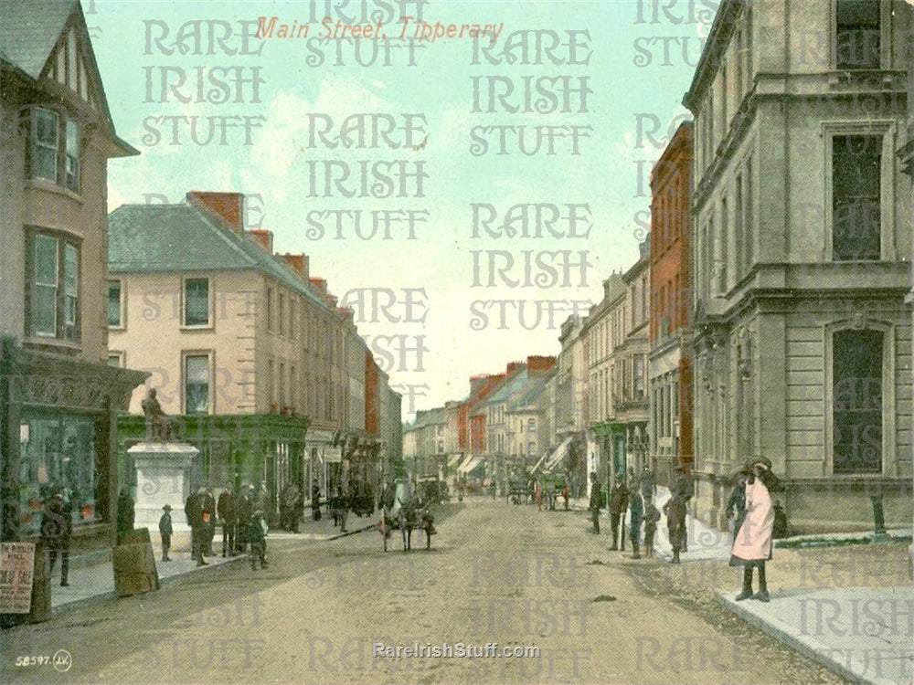 Main Street, Tipperary Town, Tipperary, Ireland, Rare Photo Tipperary ...