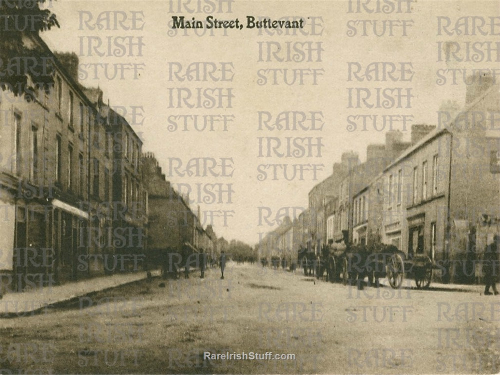 Main Street, Buttevant, Cork, Ireland, Rare Photo Cork, Old Photo, Old ...