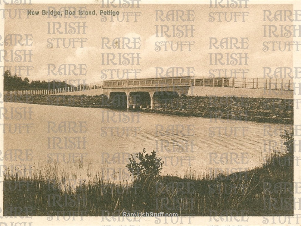 New Bridge, Boa Island, Pettigo, Fermanagh, Ireland, Old Photo, Old ...