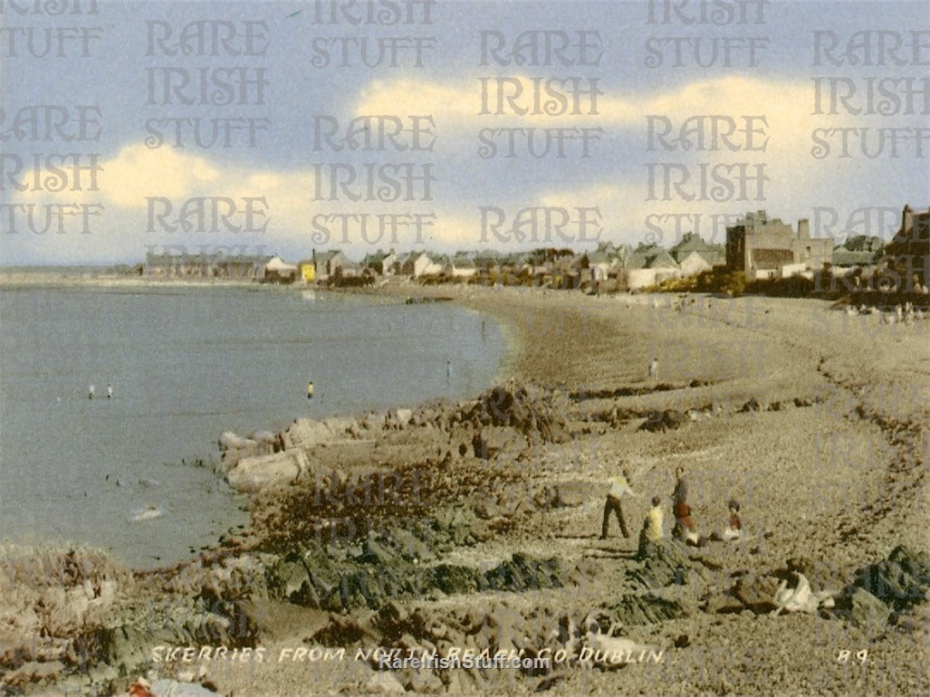 North Beach, Dublin, Ireland 1940's, Old Photo, Old Image, Old Picture ...