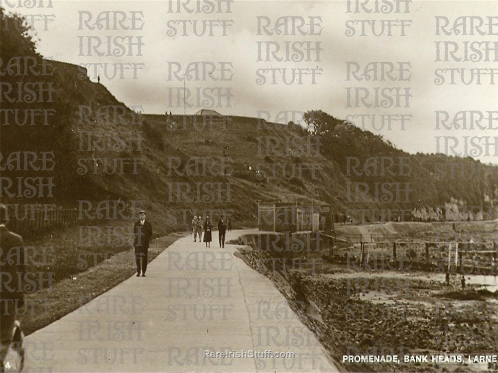 Promenade, Bank Heads, Larne, Antrim, Ireland, Rare Photo Antrim, Old ...