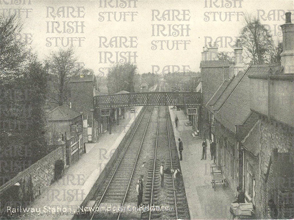 Railway Station, Newbridge, Co Kildare, Ireland, Rare Photo Kildare ...