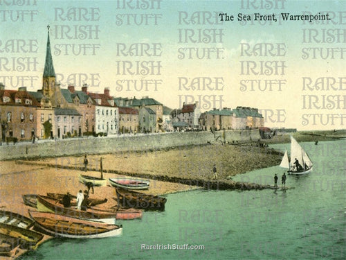 Sea Front, Warrenpoint, Newry, Down, Ireland, Rare Photo Down, Old ...