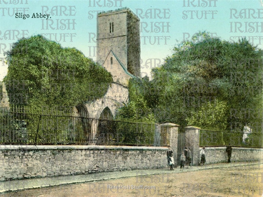 Sligo Abbey, Sligo Town, Co. Sligo, Ireland 1905, Old Photo, Old Image ...