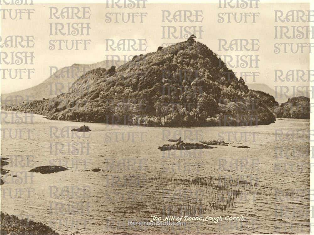The Hill of Doone, Loch Corrib, Galway, Ireland, Old Photo, Old Image ...