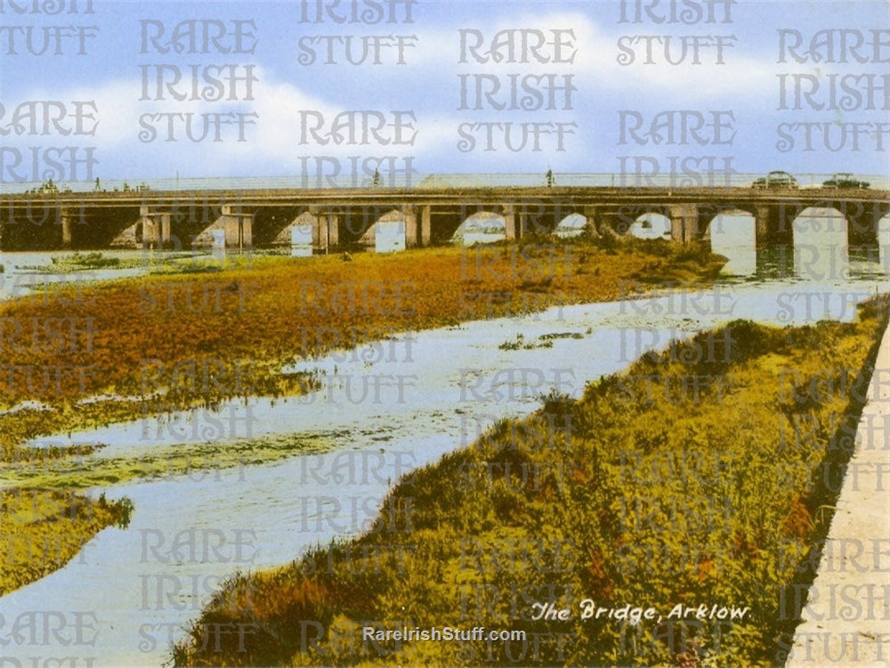 The Bridge, Arklow, Co. Wicklow, Ireland, Old Photo, Old Image, Old ...
