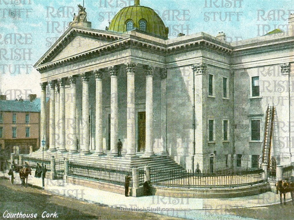 The Courthouse, Cork City, Cork, Ireland, Rare Photo Cork, Old Photo ...