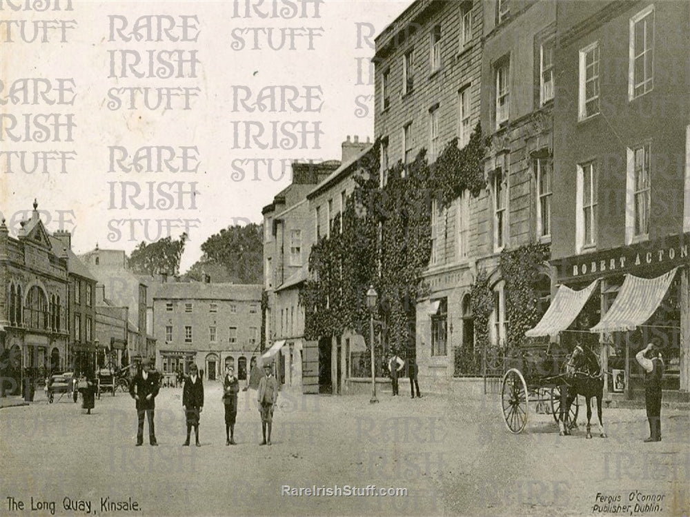 The Long Quay, Kinsale, Cork, Ireland, Rare Photo Cork, Old Photo, Old ...