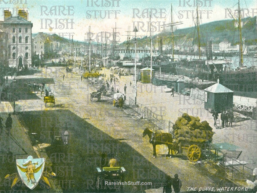 The Quays, Waterford City, Waterford, Ireland, Rare Photo Waterford ...