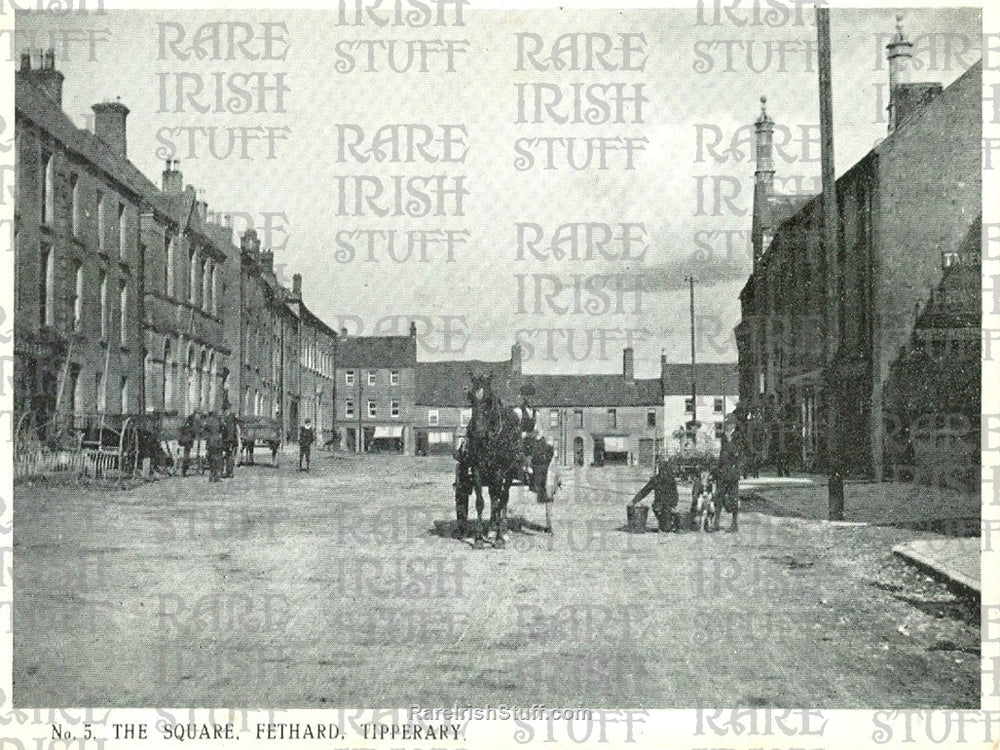The Square, Fethard, Tipperary, Ireland, Rare Photo Tipperary, Old ...