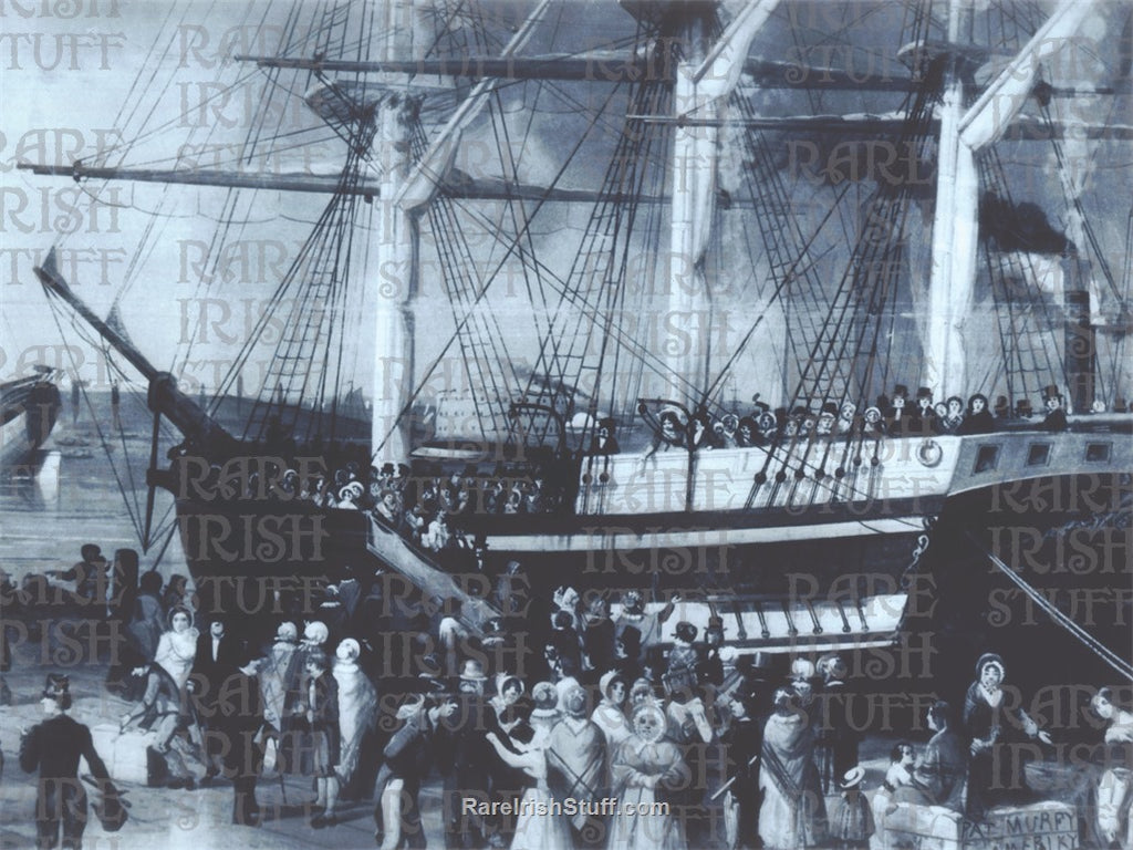 irish immigrant ship