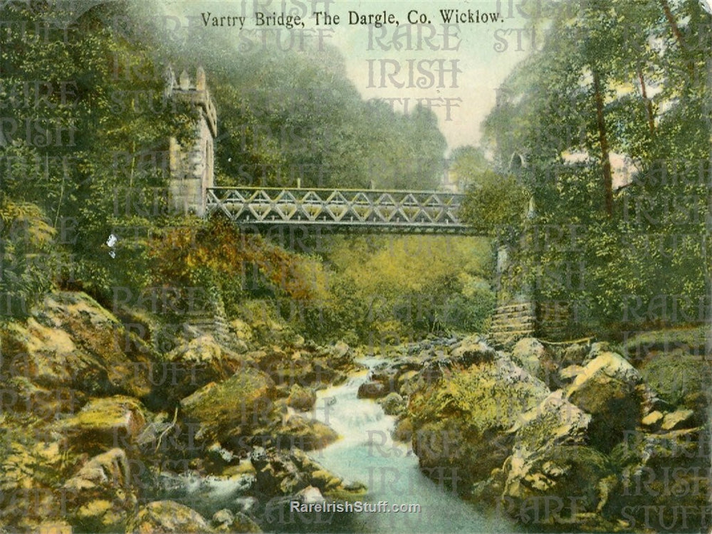 Vartry Bridge, The Dargle, Wicklow, Ireland, Old Photo, Old Image, Old ...