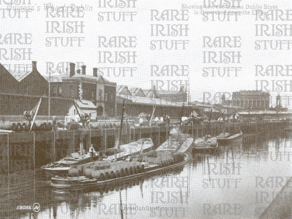 Guinness Brewery, Dublin, Ireland 1922, Dublin in the Rare Ould Times ...